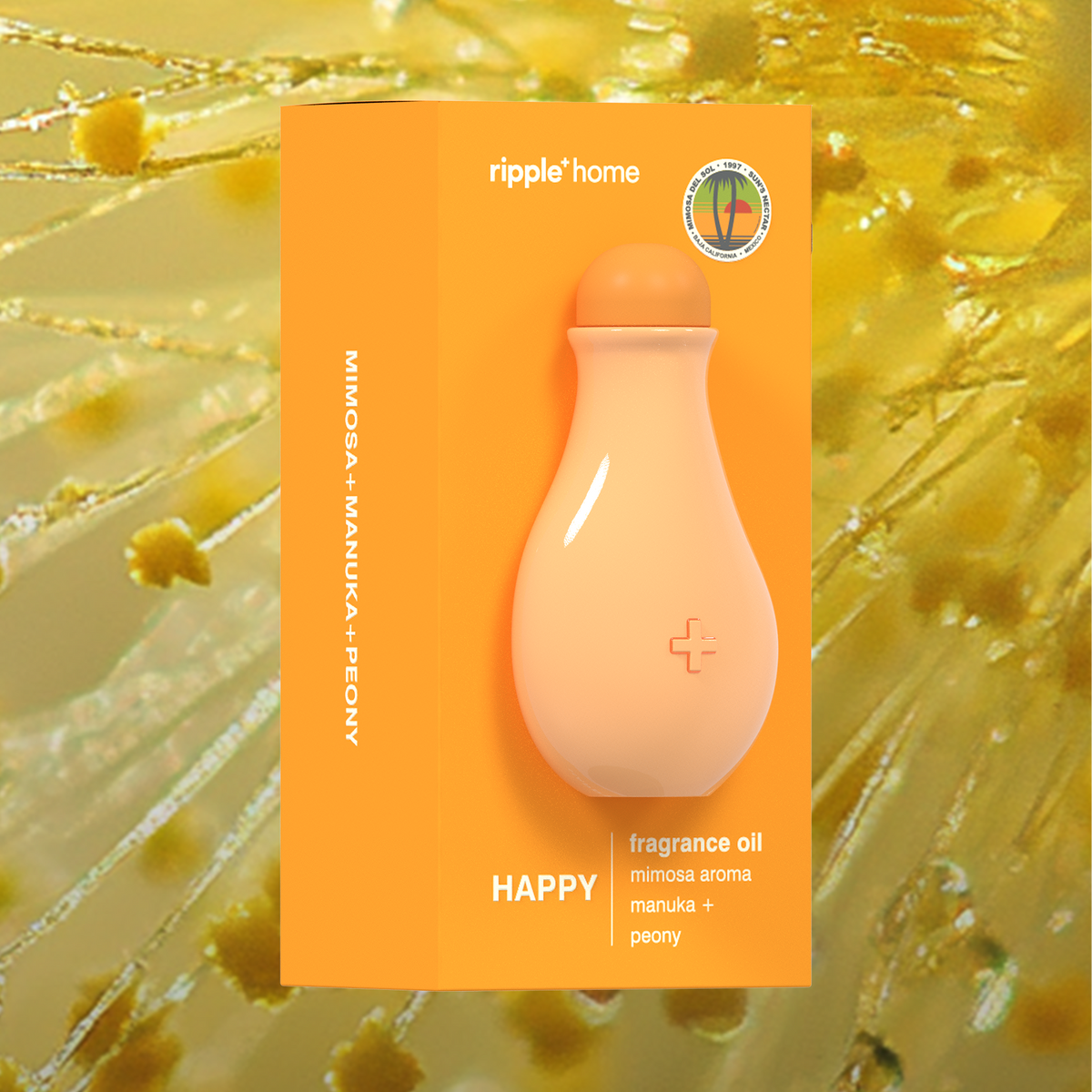 Mimosa Drops | Mimosa + Manuka + Peony | Scent Burner | 10 ml | Glass ...