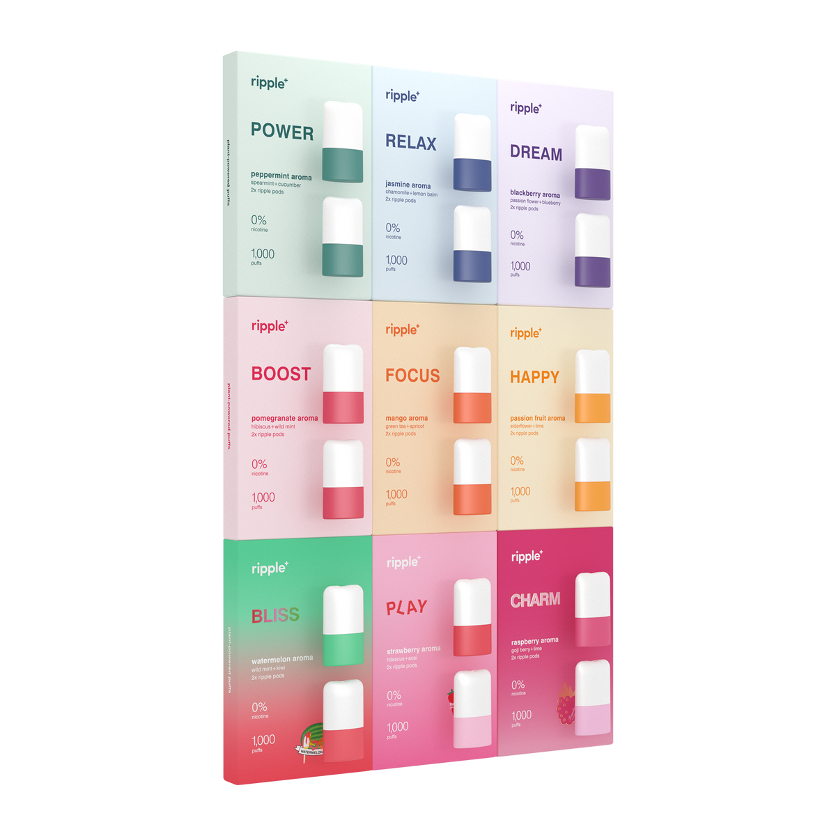 THE POD ROYALE | All 9 Aromas | Nicotine Free – theripplecoEU