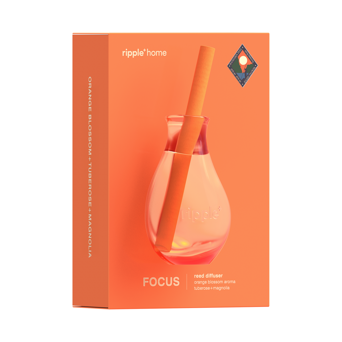 Mandarin Peel | Orange Blossom + Tuberose + Magnolia | Reed Diffuser ...